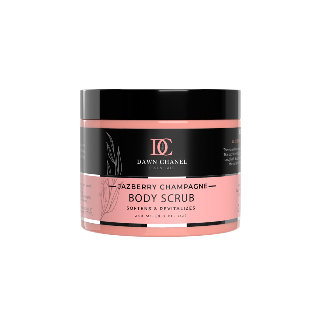 Jazberry Champagne Body Scrub - Dawn Chanel Essential